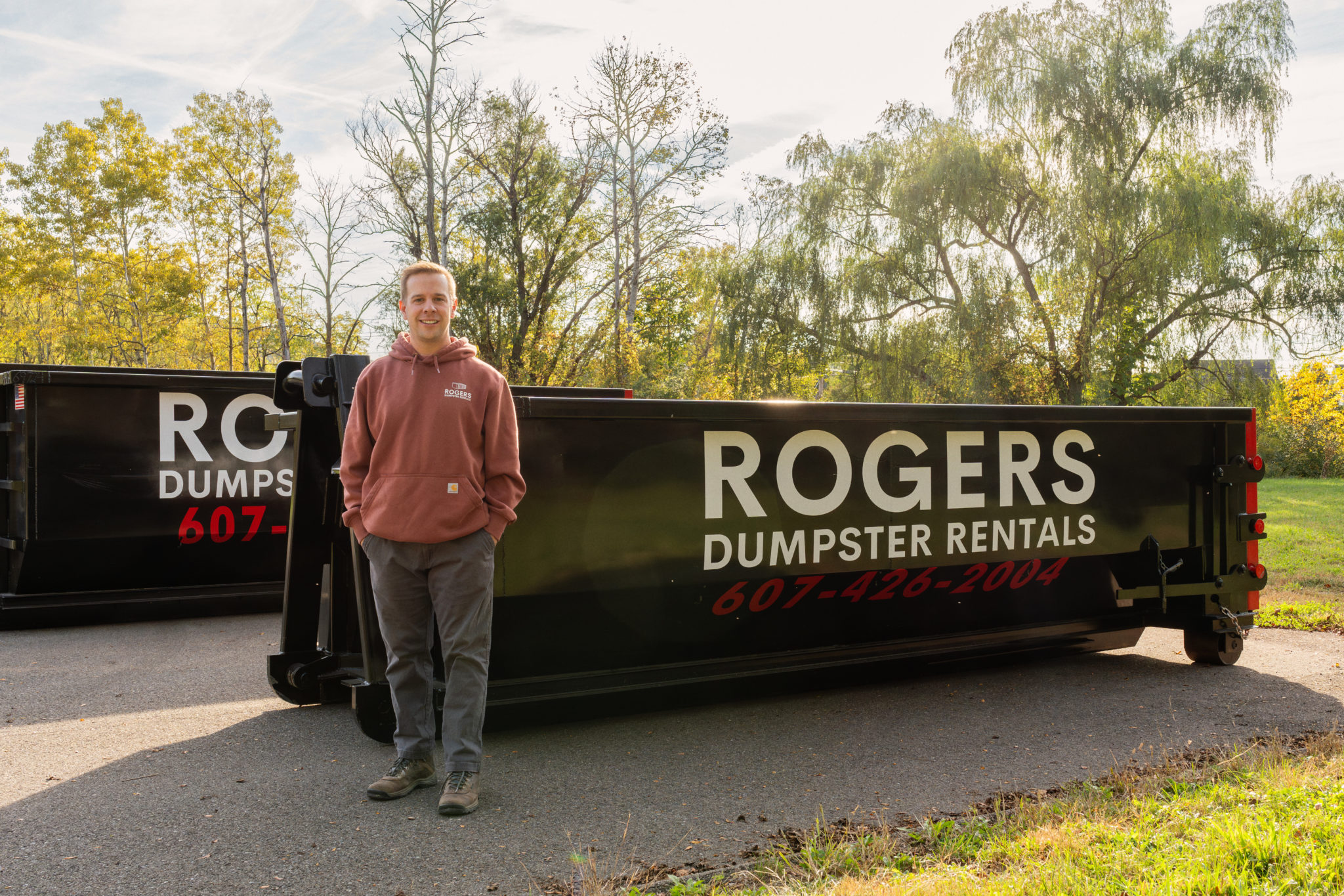 Affordable 12 Yard Dumpster in NY | Rogers Dumpster Rentals